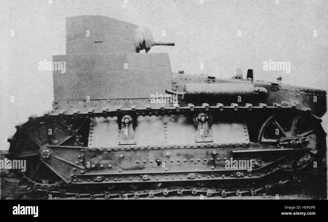 Early tank design Black and White Stock Photos & Images - Alamy
