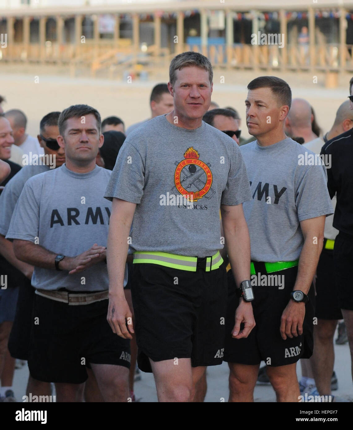 U.S. Army Lt. Col. Thomas L. Booker, munitions branch chief for Joint Sustainment Command ...