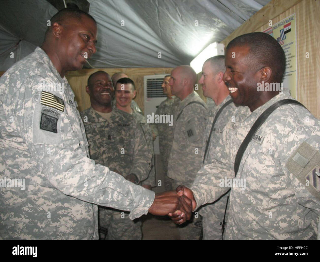 Lt. Gen. Lloyd J. Austin III, commander of Multi-National Corps - Iraq ...