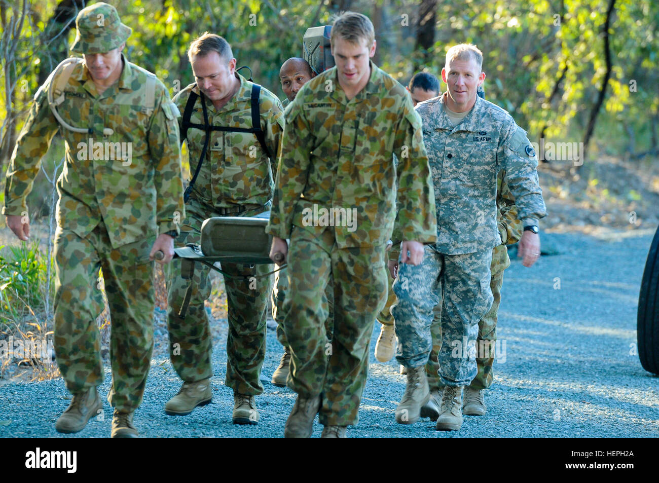 Lt. Col. Ben Bird, Headquarters and Headquarters Battalion Commander, I ...