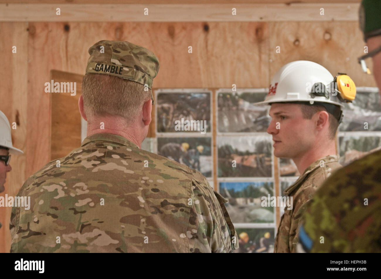 Second Lt. Harrison Heath, of Charleston, S.C., with 902nd Engineer ...