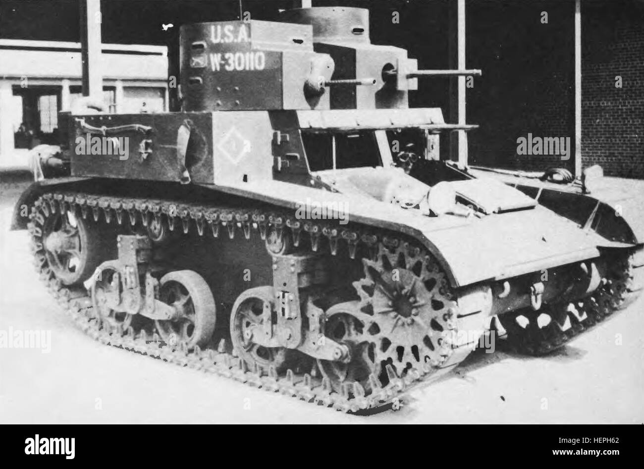 Light Tank, M2A2 Stock Photo - Alamy