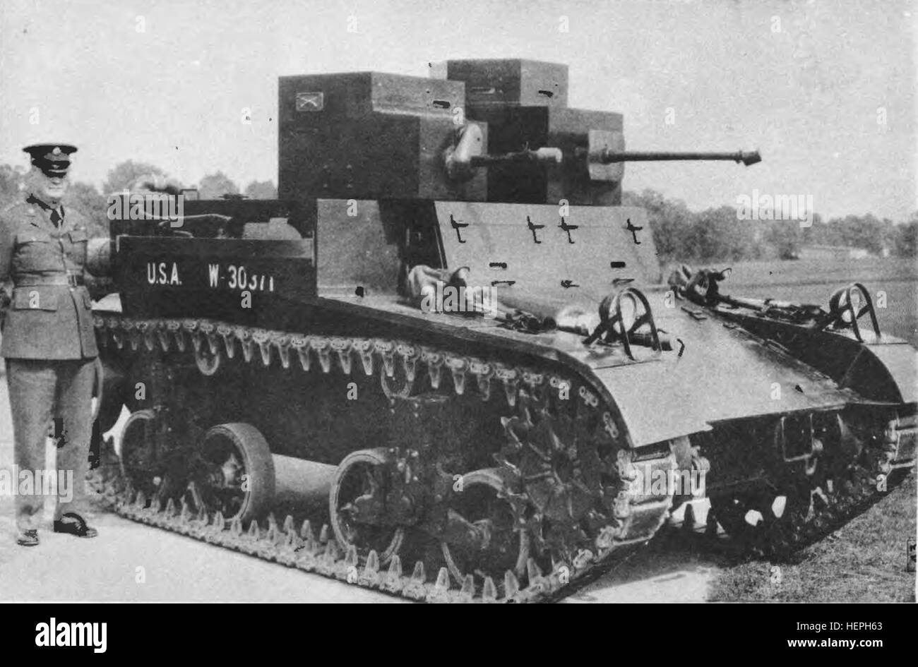 Light Tank, M2A3 Stock Photo - Alamy