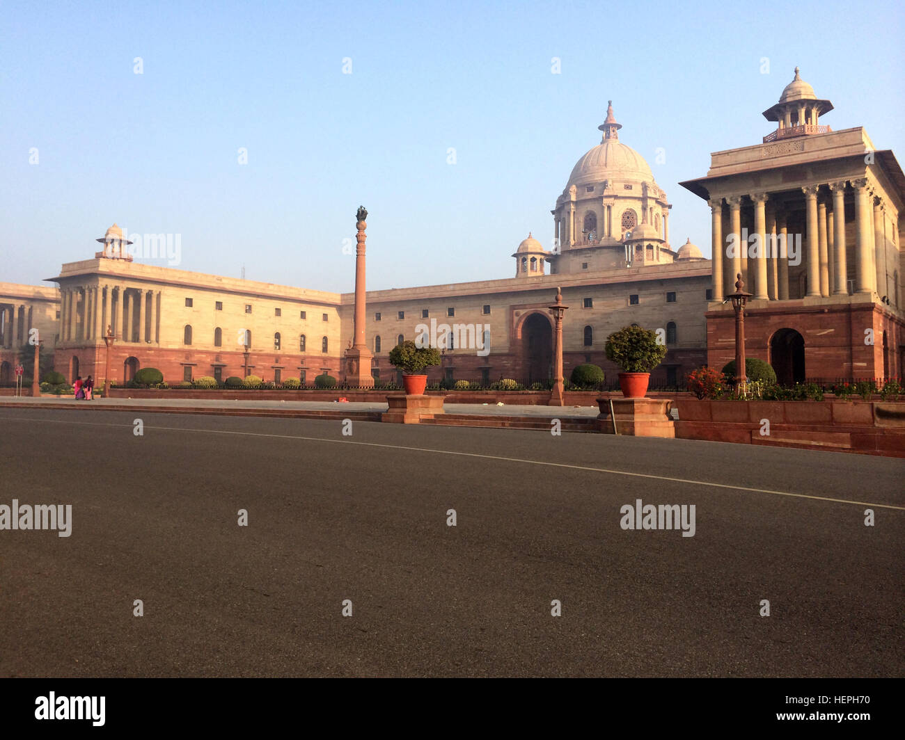Central secretariat with reflection hi-res stock photography and images ...