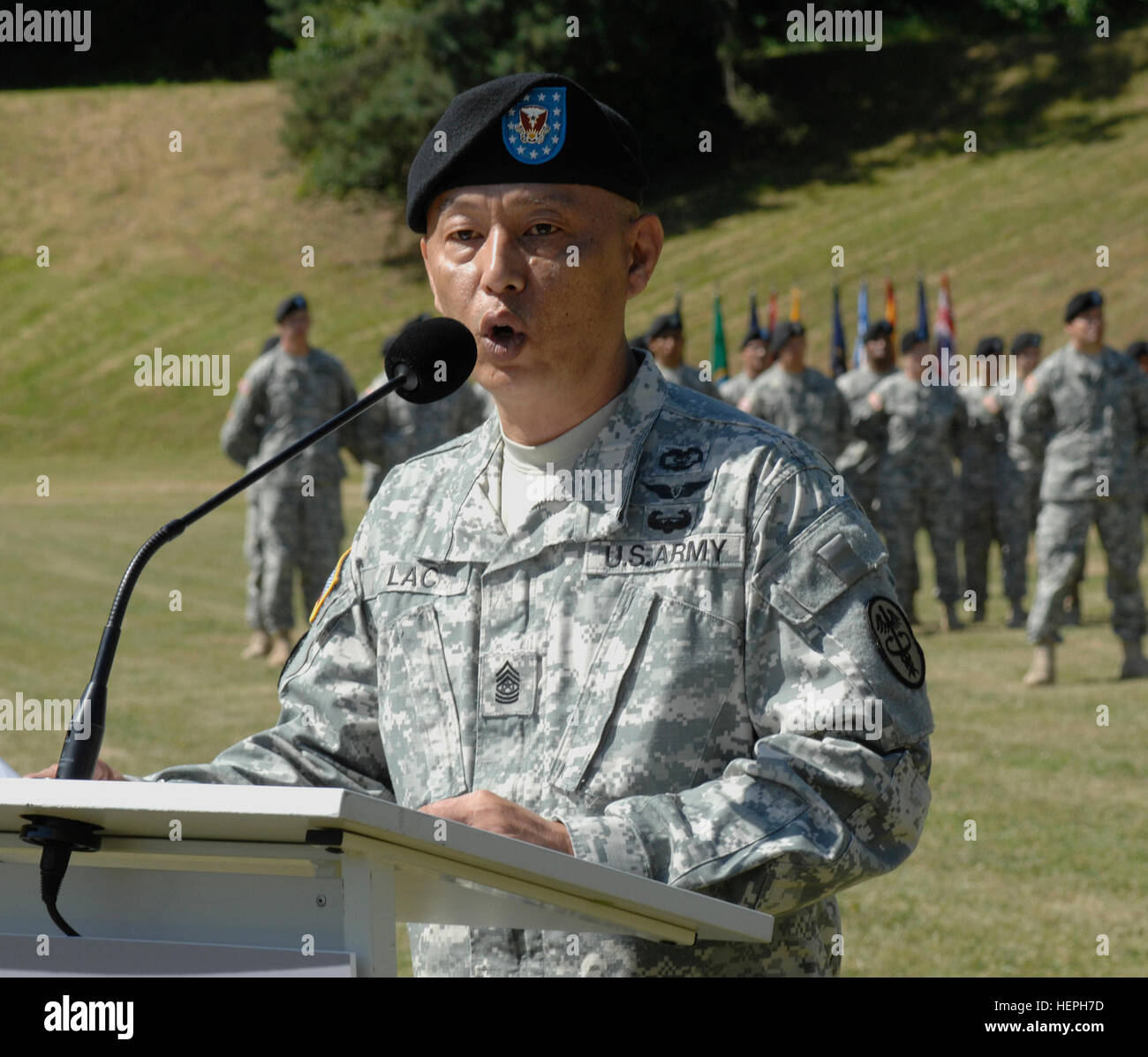 Command sgt maj william oneal hi-res stock photography and images - Alamy