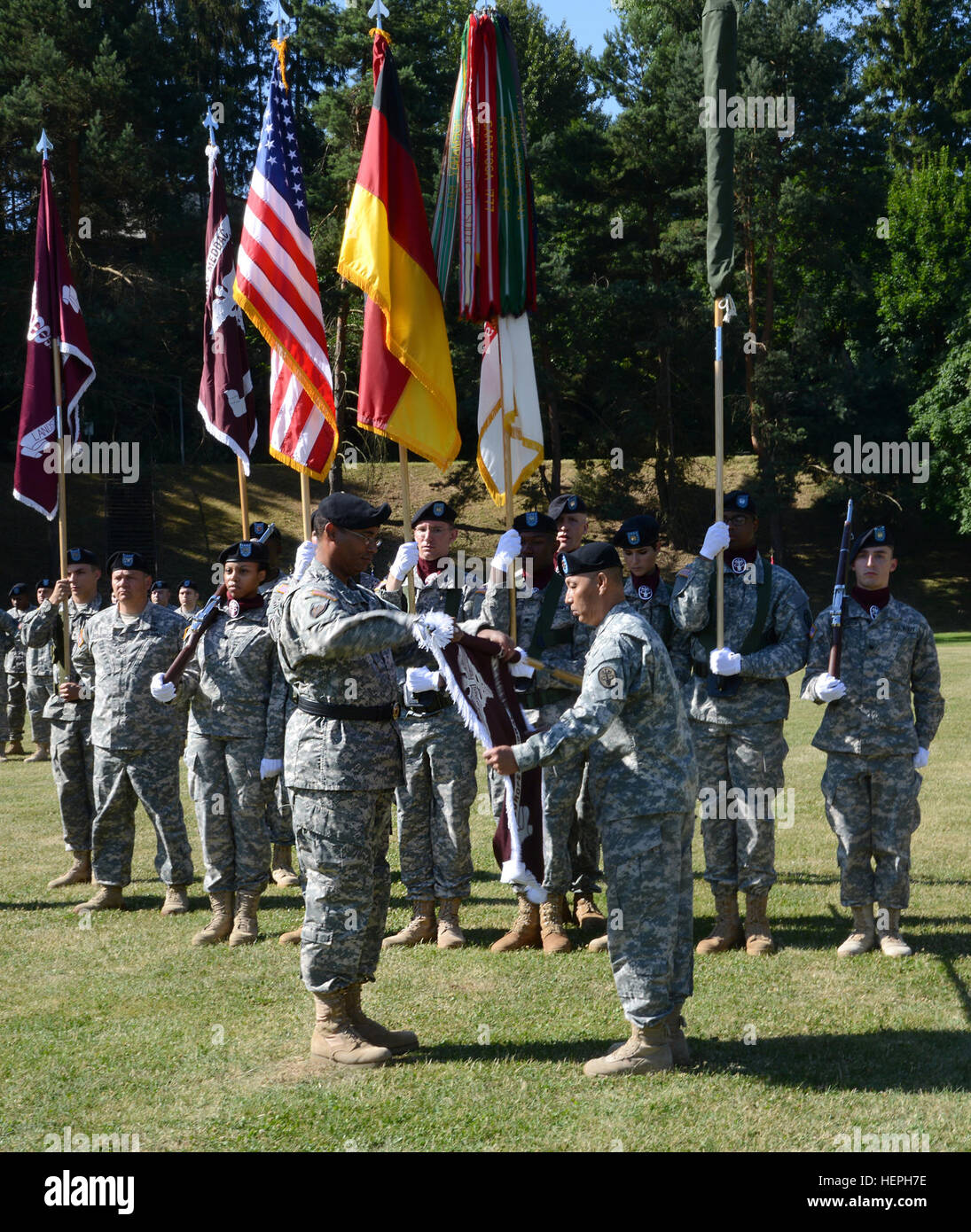 U.S. Army leaders conduct the activation ceremony for the Regional ...