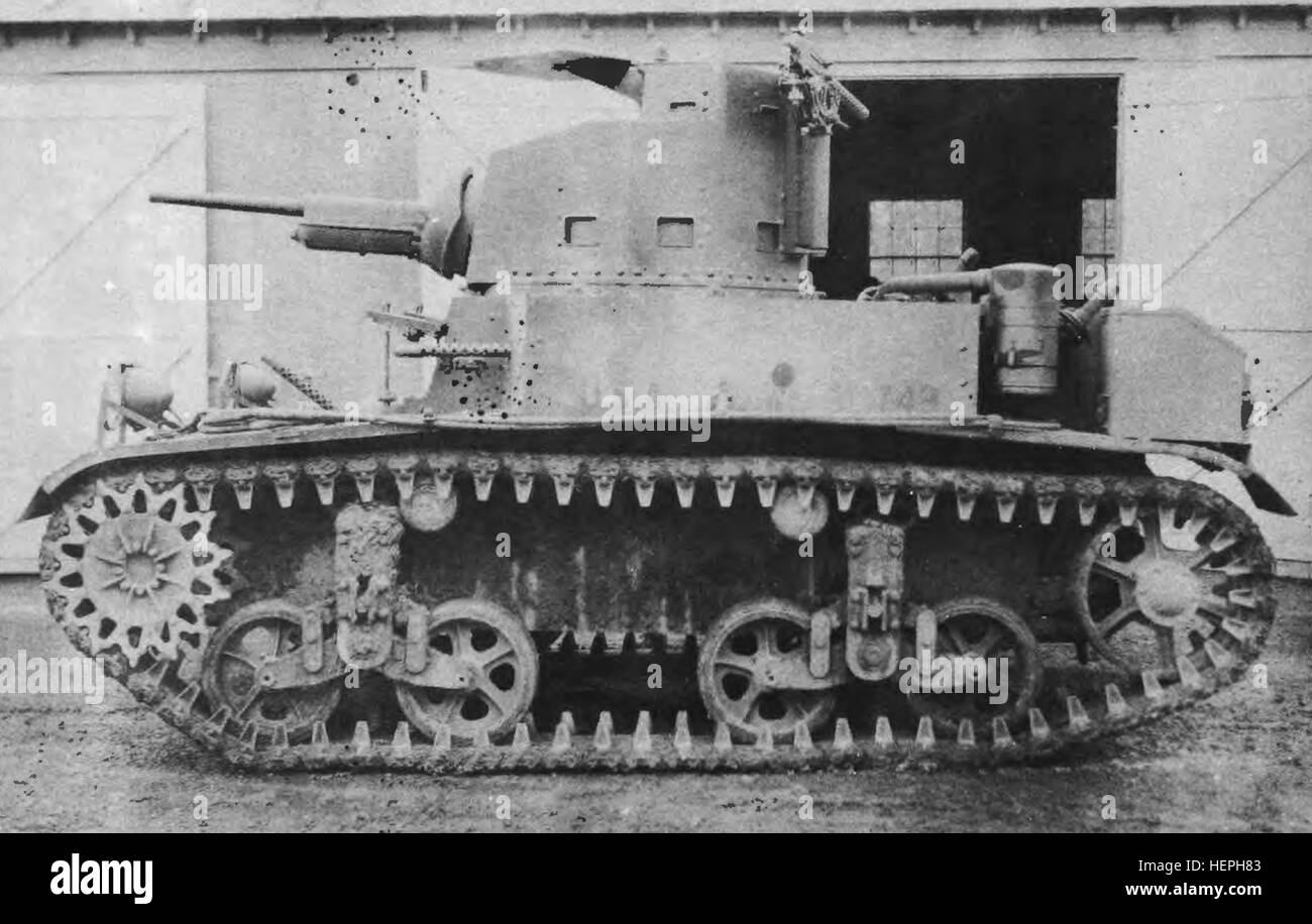 Light Tank, M2A4 Stock Photo - Alamy