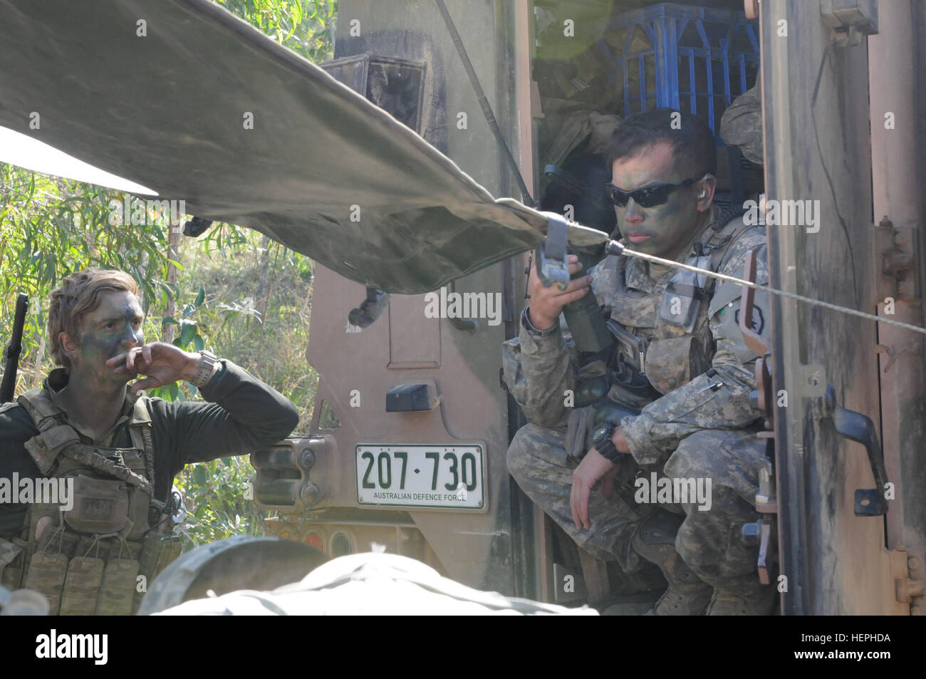 Lt. Col. Kevin J. Williams, commander, 2nd Battalion, 27th Field ...