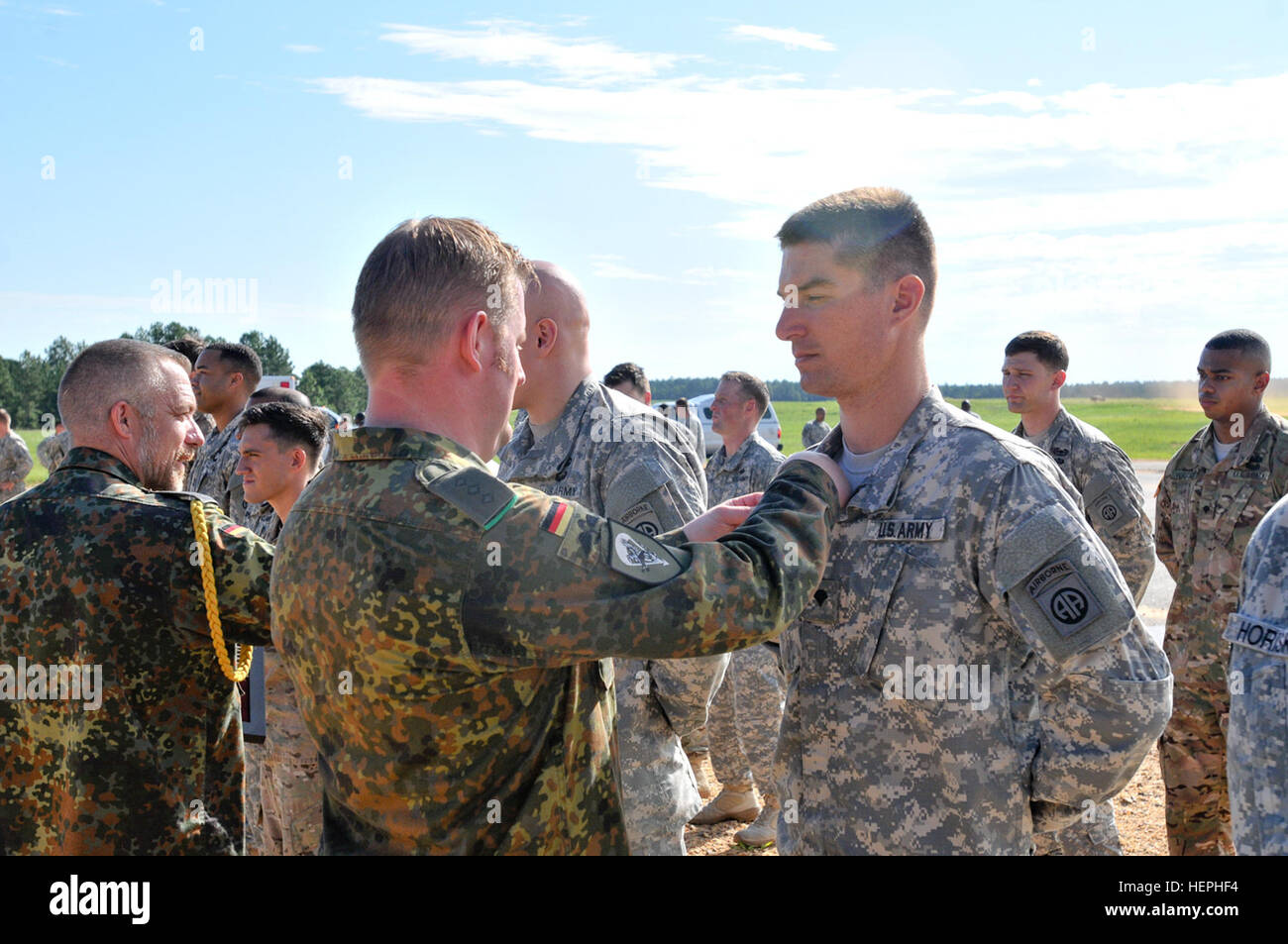 Spc. Daniel P. Kershing, a paratrooper assigned to 1st Brigade Combat ...