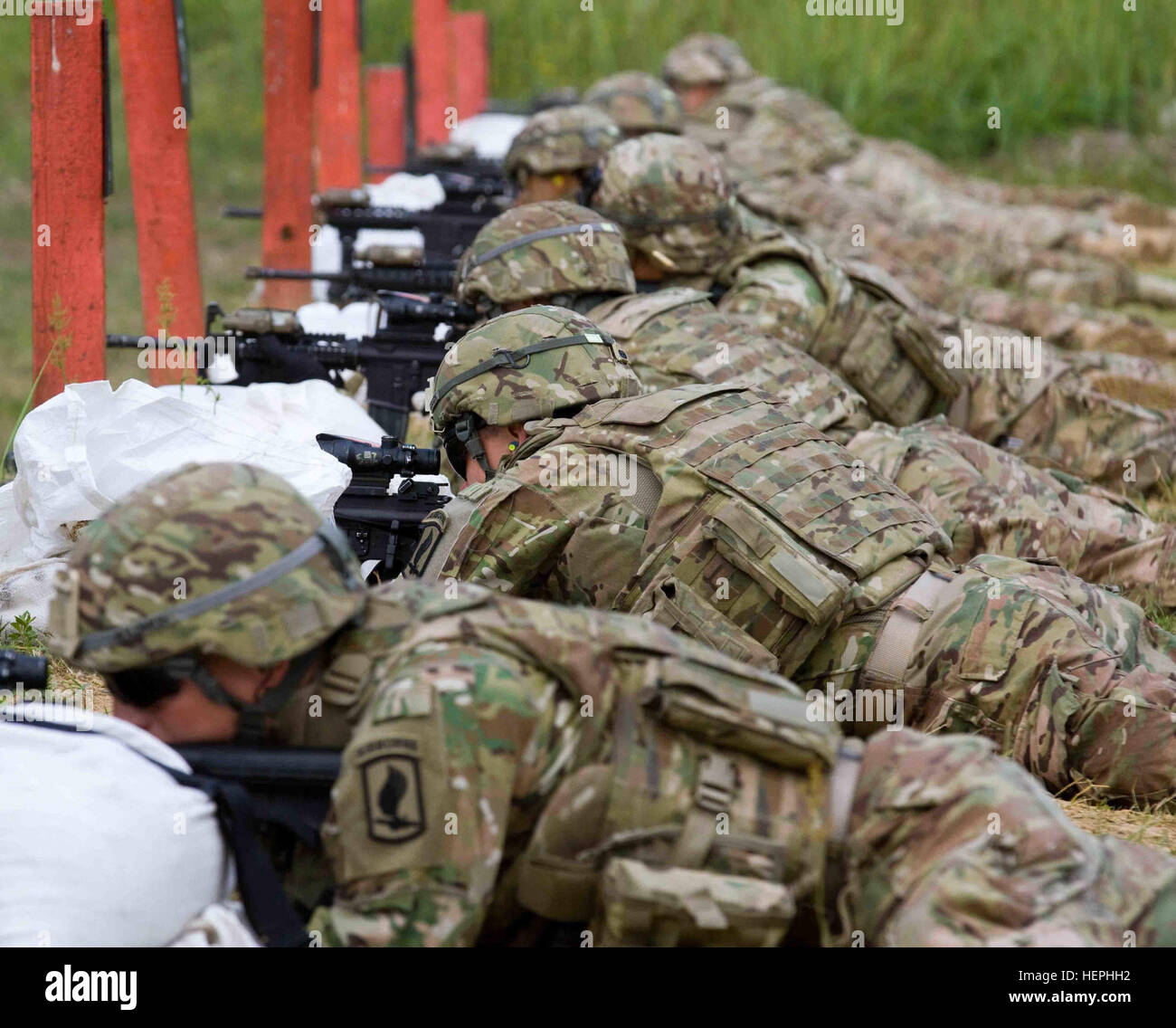 U.S. Army Soldiers from Dog Company, 1st Battalion, 503rd Infantry ...