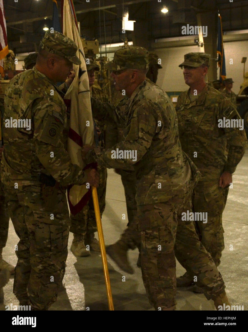 Brig. Gen. Donnie Walker, commanding general of 1st Theater Sustainment ...