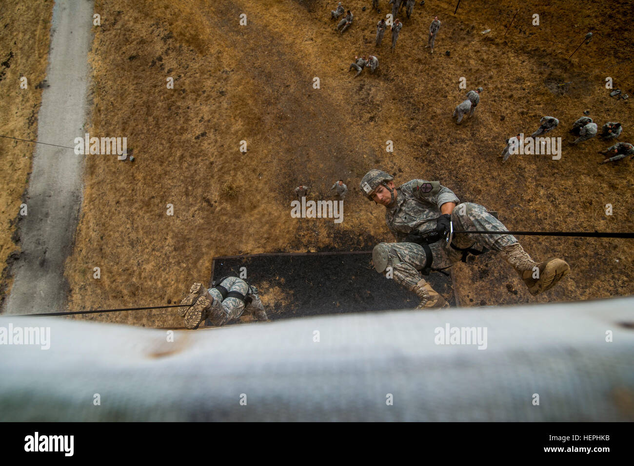 U.S. Army Reserve combat engineer Soldiers from the 374th Engineer ...