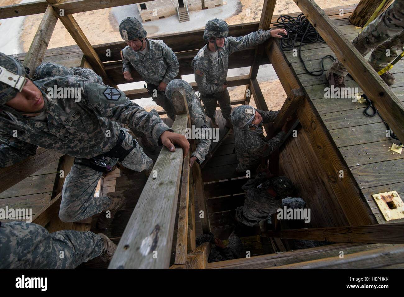 U.S. Army Reserve combat engineer Soldiers from the 374th Engineer ...
