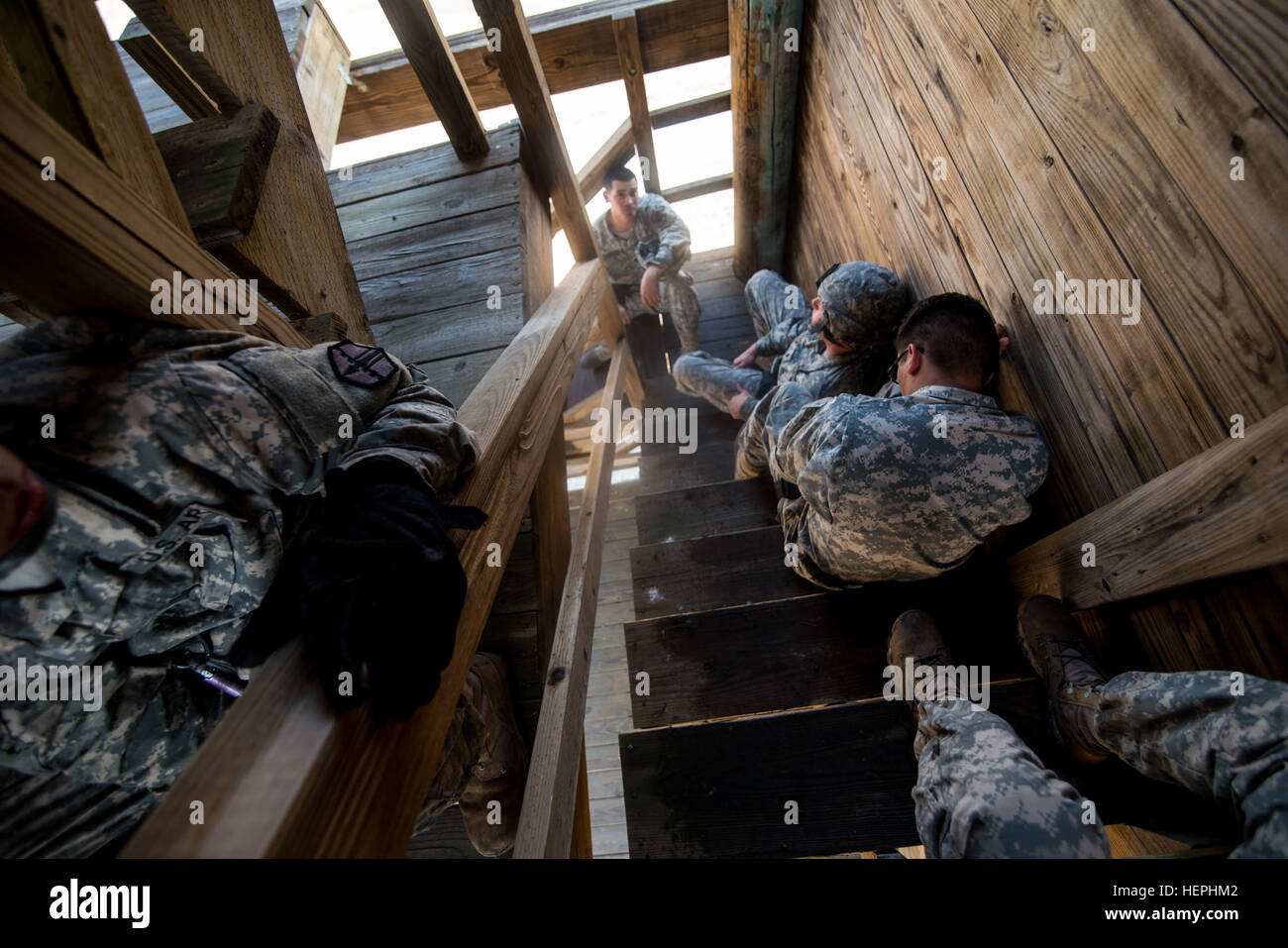U.S. Army Reserve combat engineer Soldiers from the 374th Engineer ...