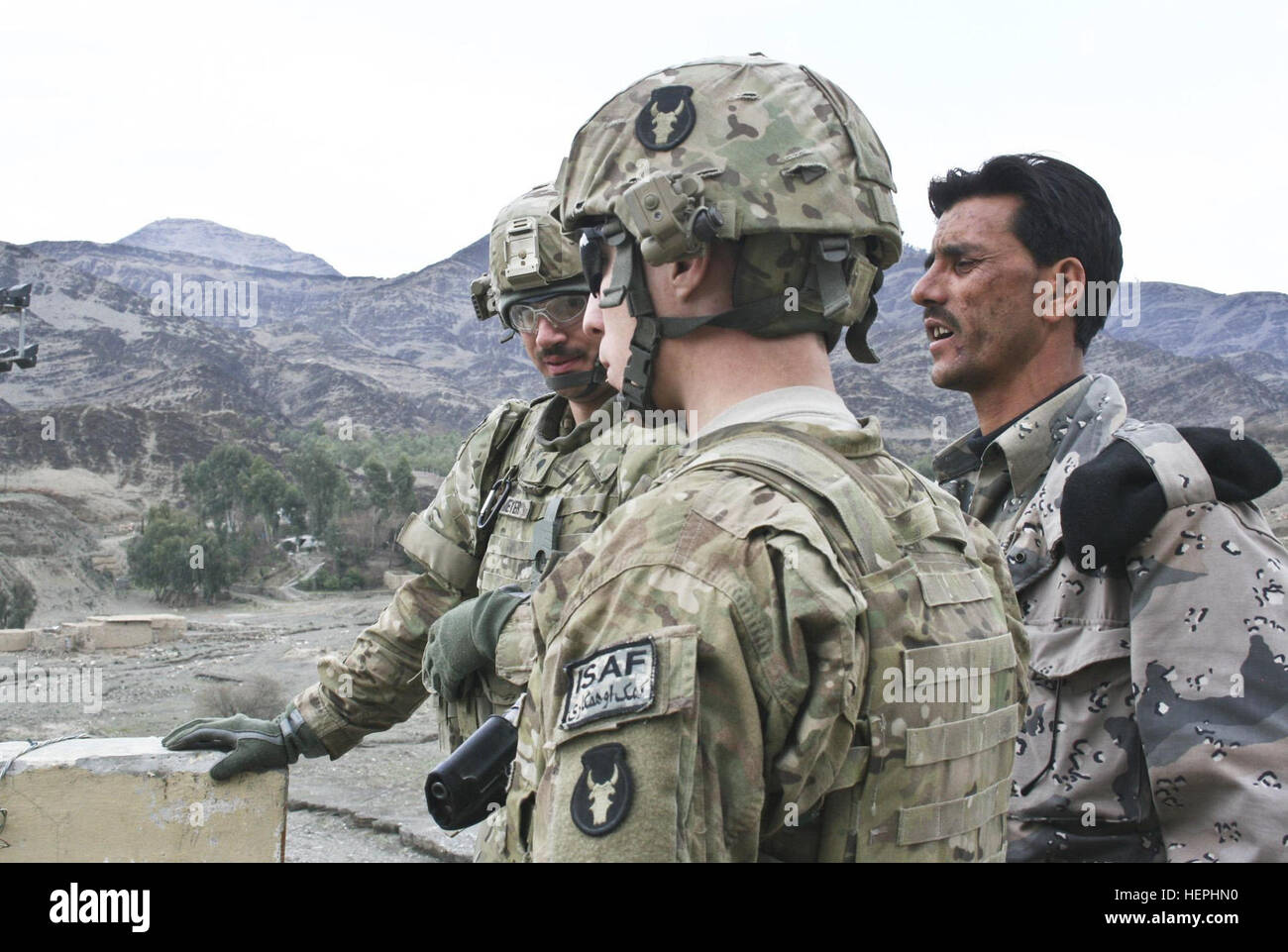 133rd infantry regiment afghanistan hi-res stock photography and images ...