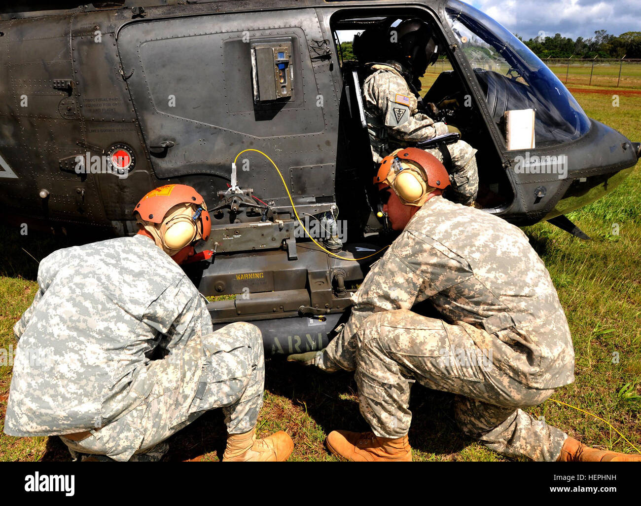 Pfc. Peter Carlson and Pfc. Dustin Underwood (left to right), both ...
