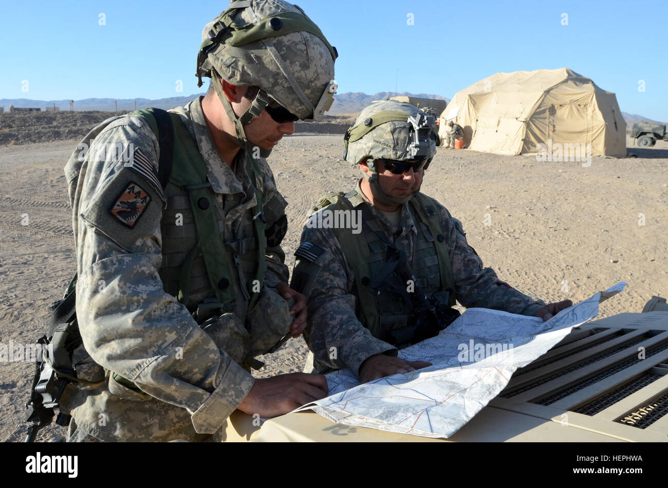 At Fort Irwin’s National Training Center, U.S. Army geospatial ...