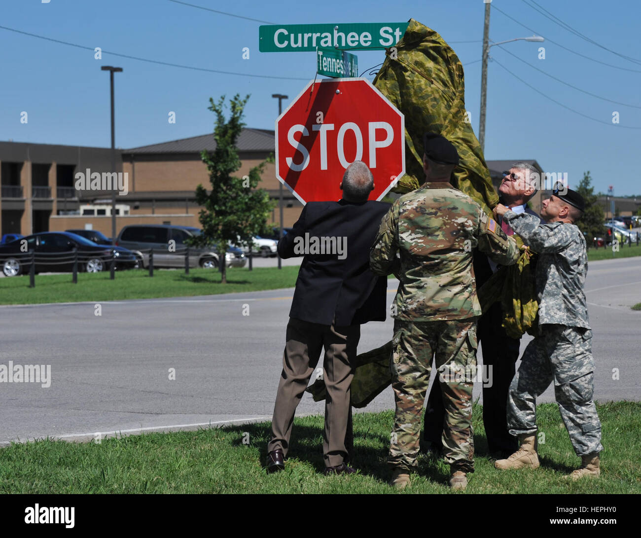 From left, Retired Command Sgt. Maj. Charles Fitzpatrick, Command Sgt ...