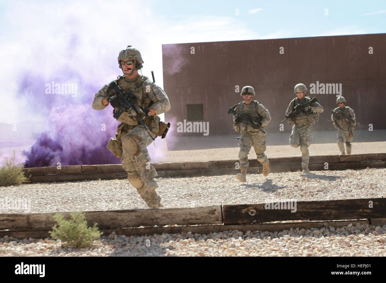 Paratroopers assigned to the 1st Battalion, 325th Airborne Infantry ...