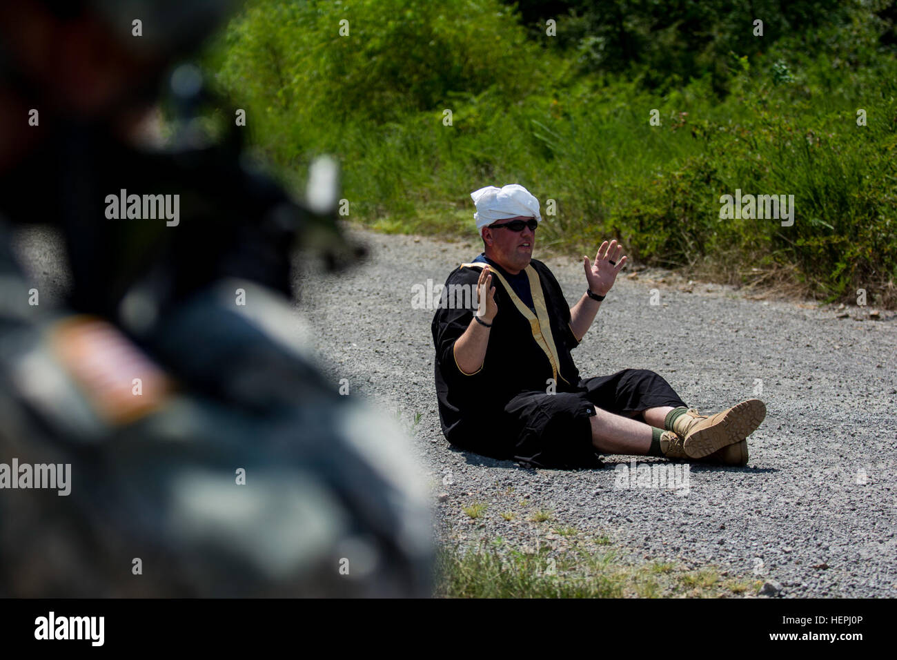 An Army Reserve Soldier from the 479th Engineer Battalion ...
