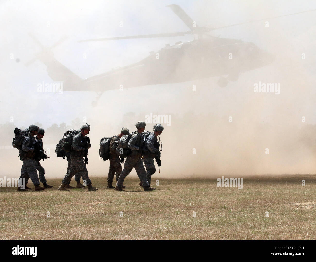 Paratroopers assigned with 1-508th Parachute Infantry Regiment, 3rd ...