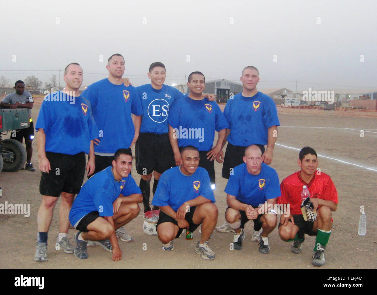 The 1st Sustainment Brigade soccer team took first place in the Camp ...