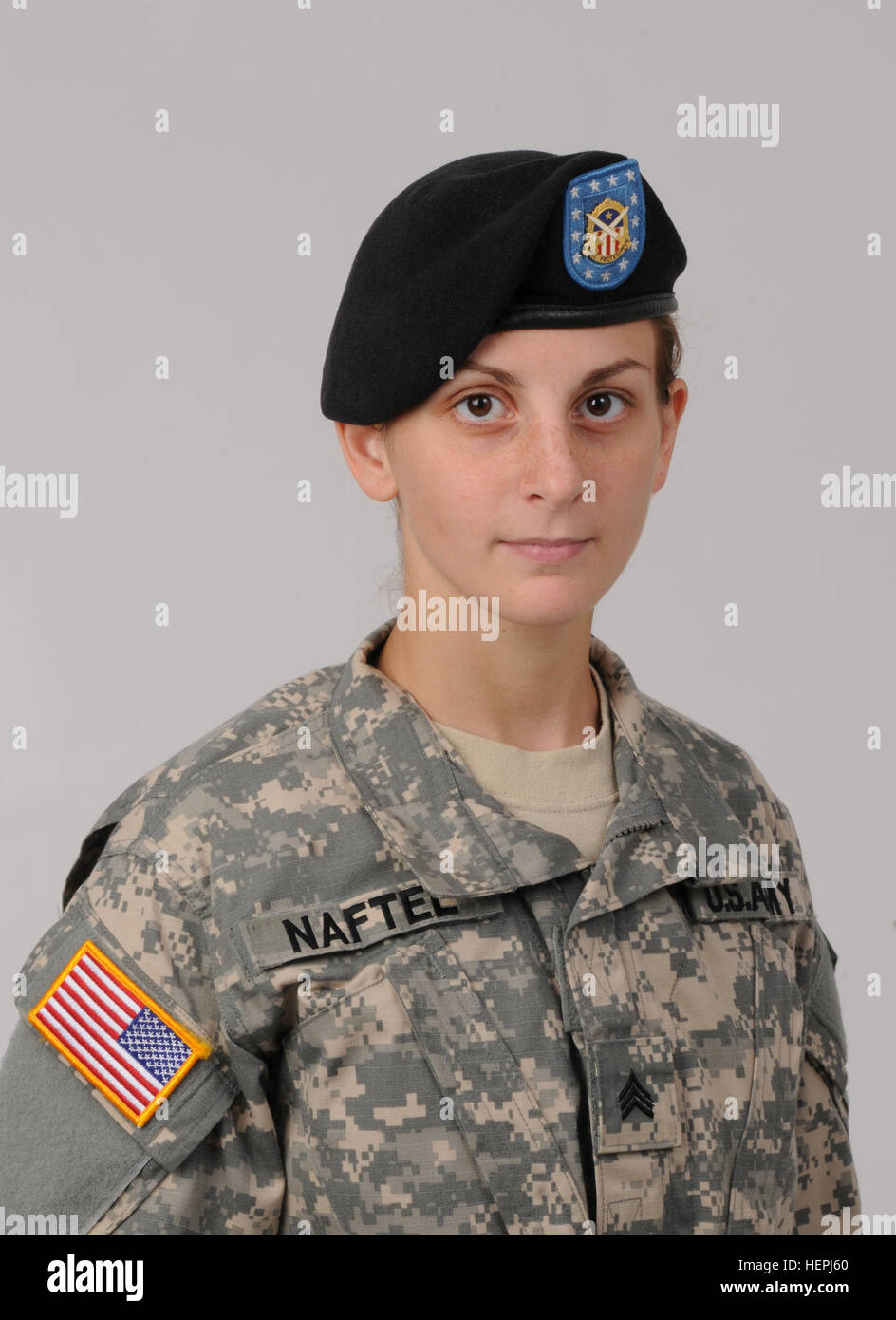 Illustration of the U.S. Army Black Beret as part of the PEO Soldier ...