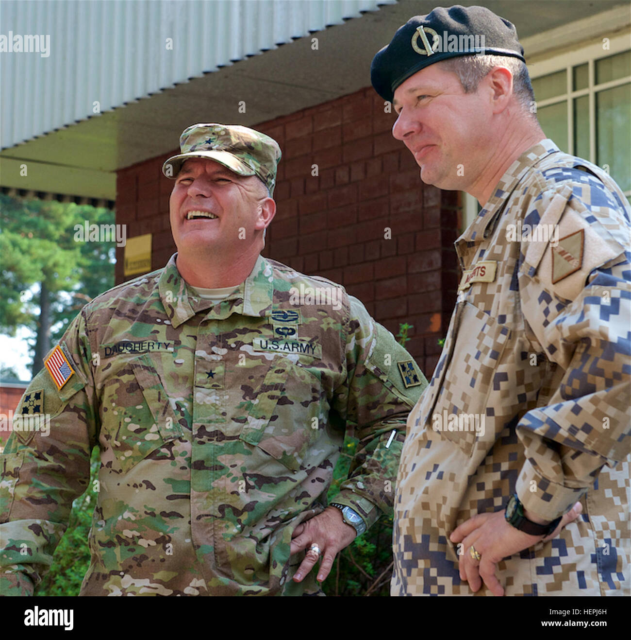 The 4th Infantry Division deputy commanding general, Brig. Gen. Tim ...