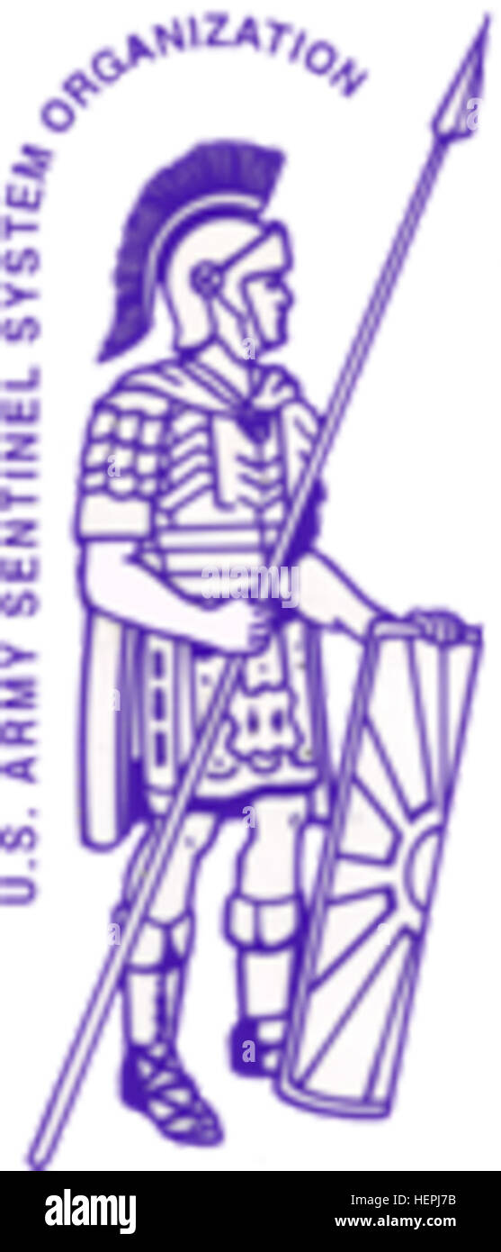 Emblem of the Sentinel project Stock Photo - Alamy