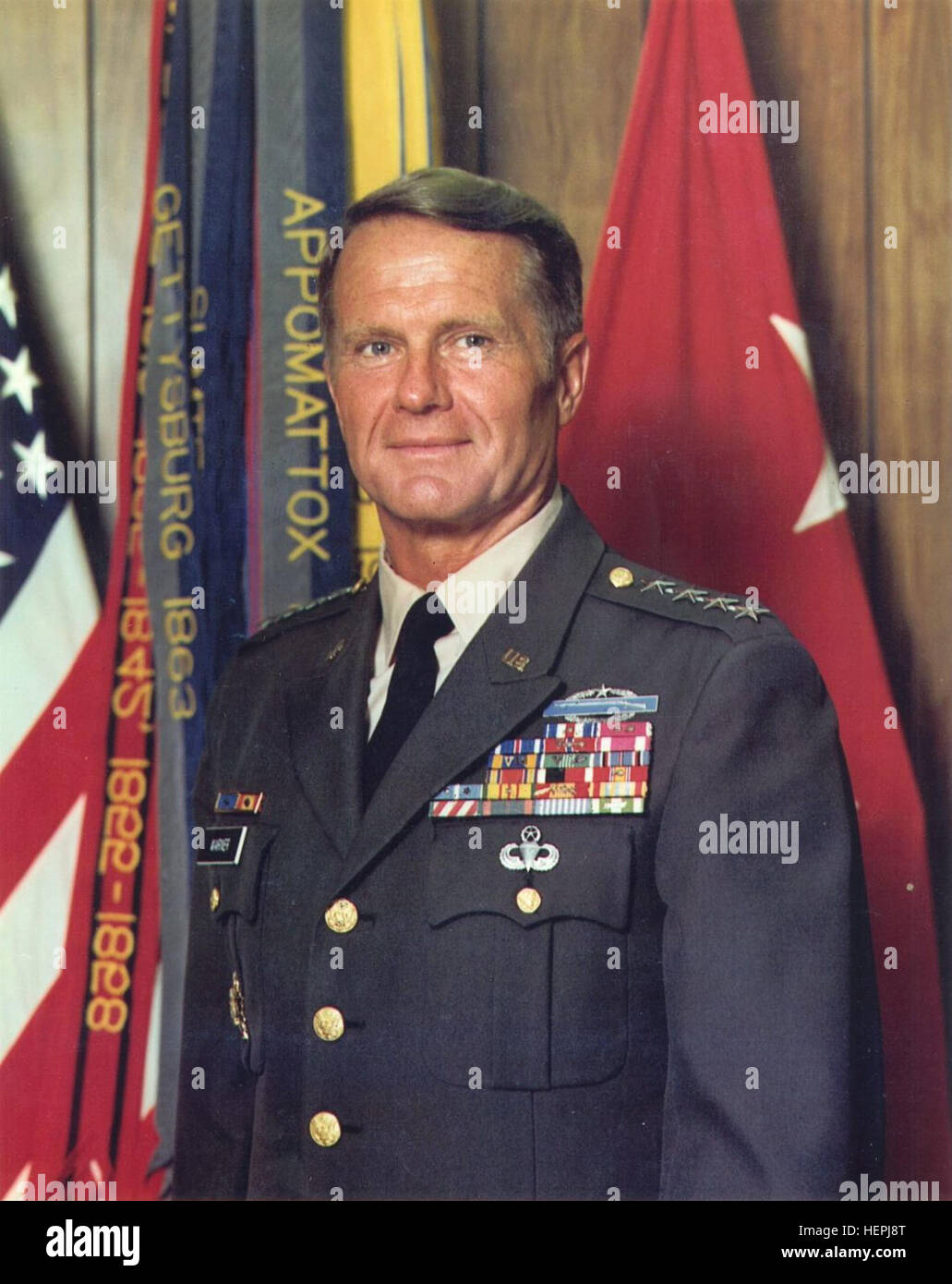 GEN Warner, Volney F Stock Photo - Alamy