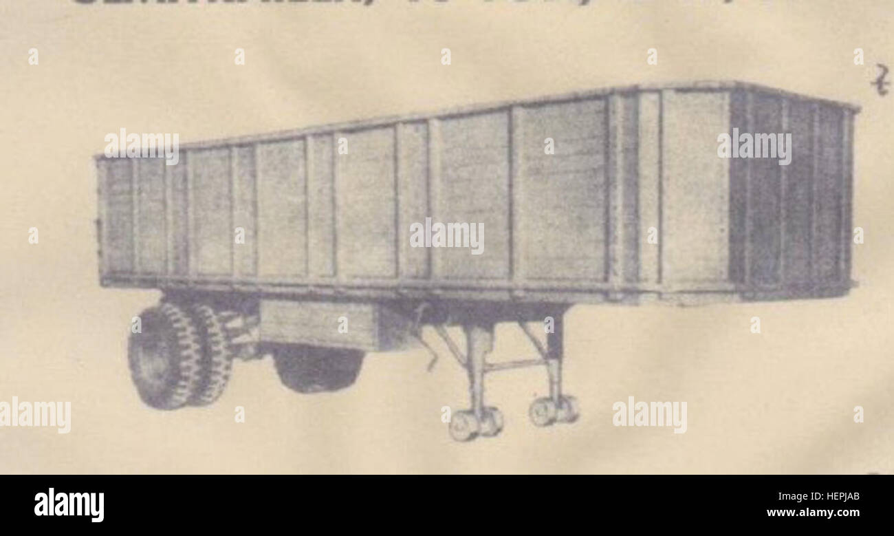 US 10 ton trailer Stock Photo - Alamy