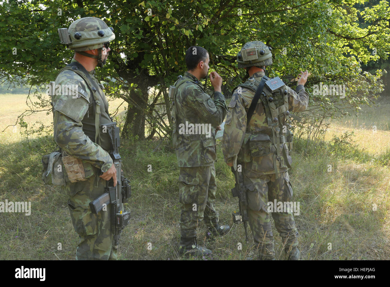 Czech soldiers 73rd tank battalion hi-res stock photography and images ...