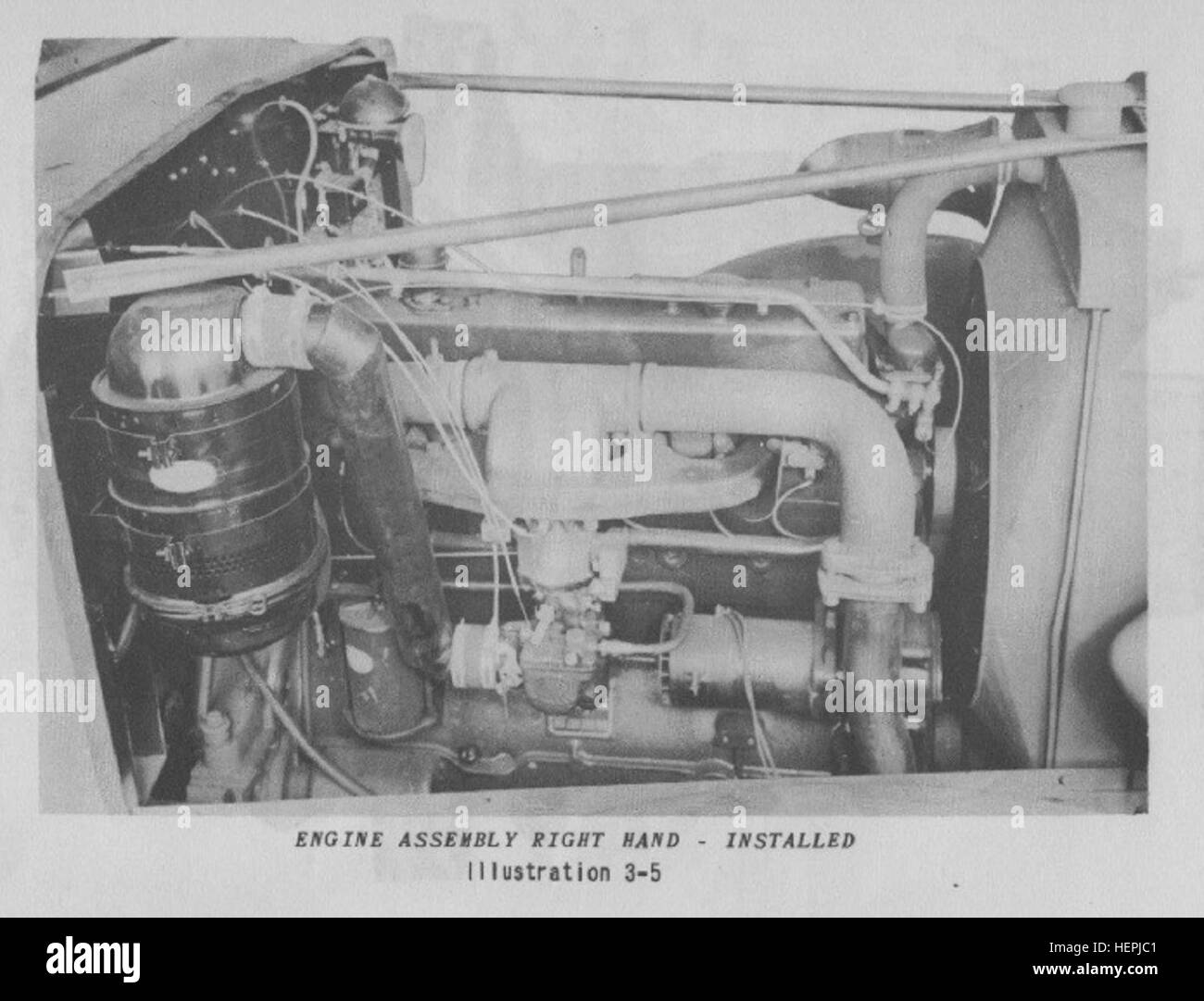 Continental 22R engine Stock Photo - Alamy