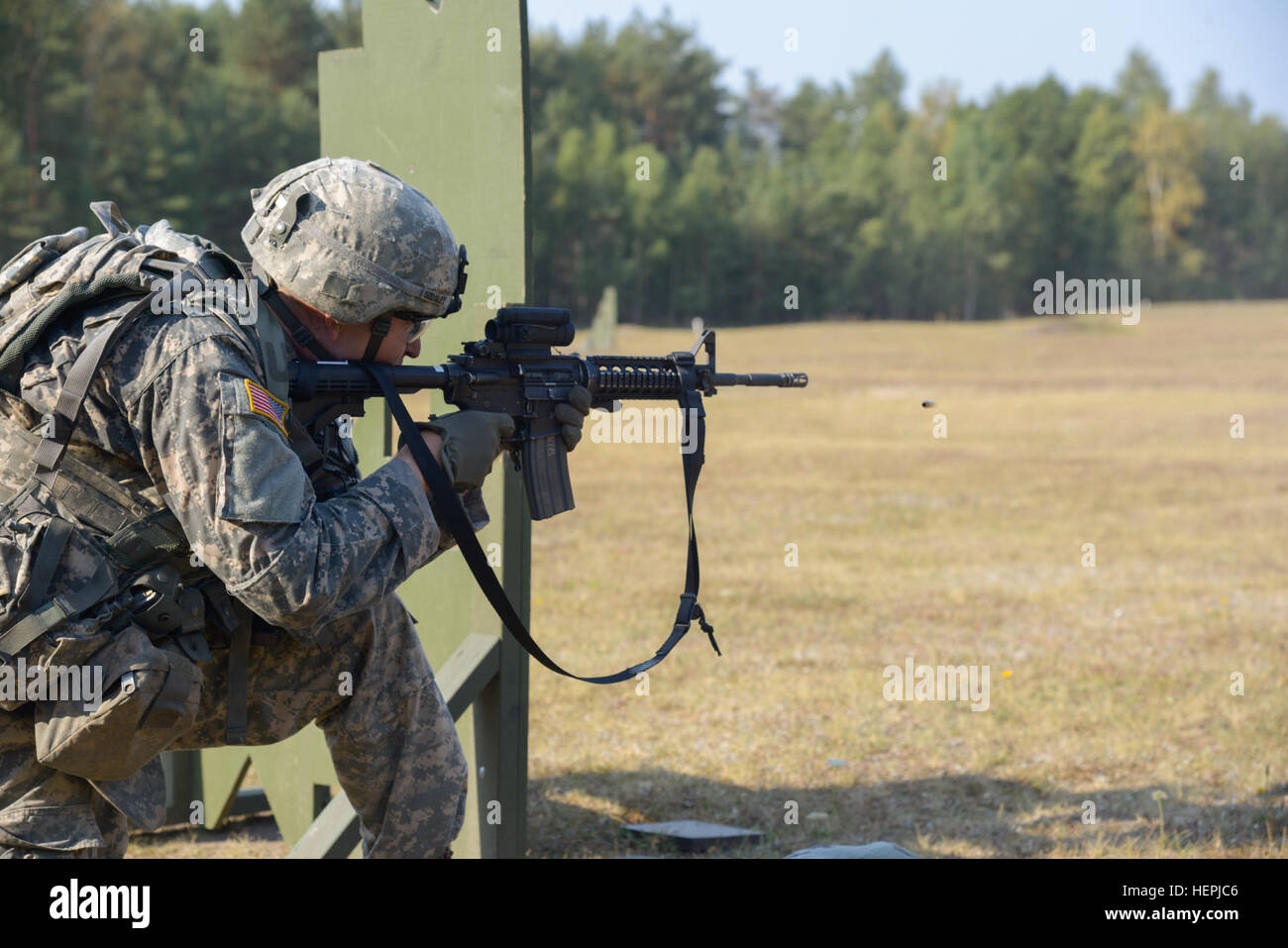 U.S. Army 1st Lt. Robert Sedgley, assigned to the Joint Multinational ...