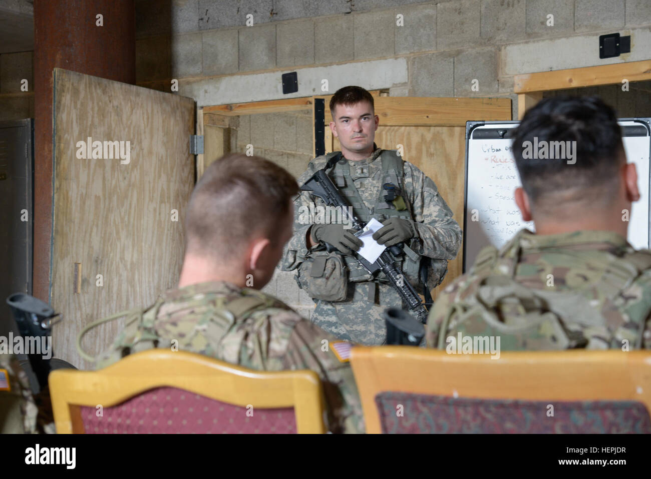 U.S. Army 1 Lt. Robert Sedgley, assigned to the Joint Multinational ...