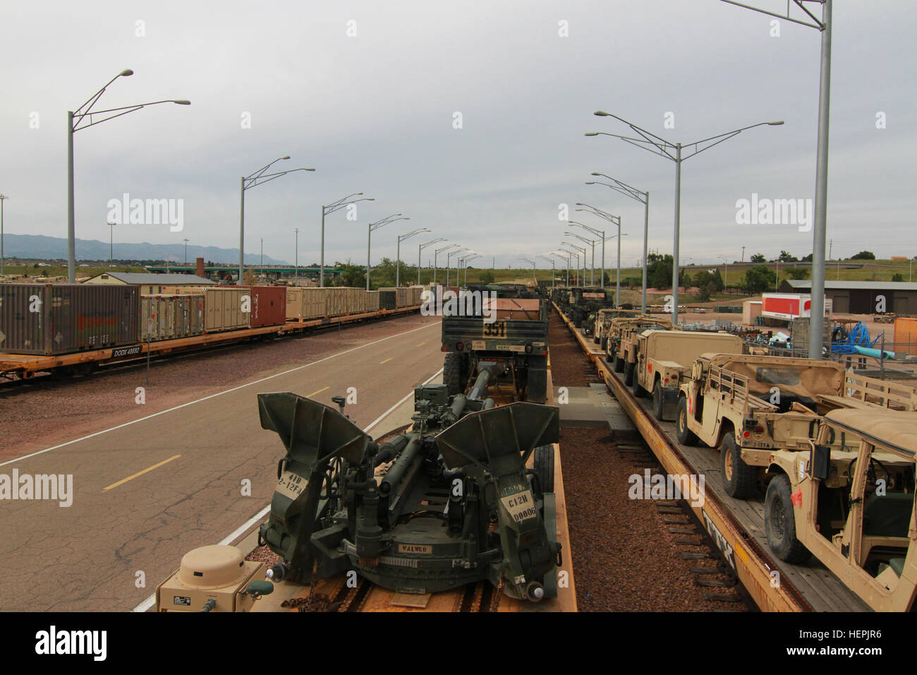 Military vehicles 4th infantry hi-res stock photography and images - Alamy