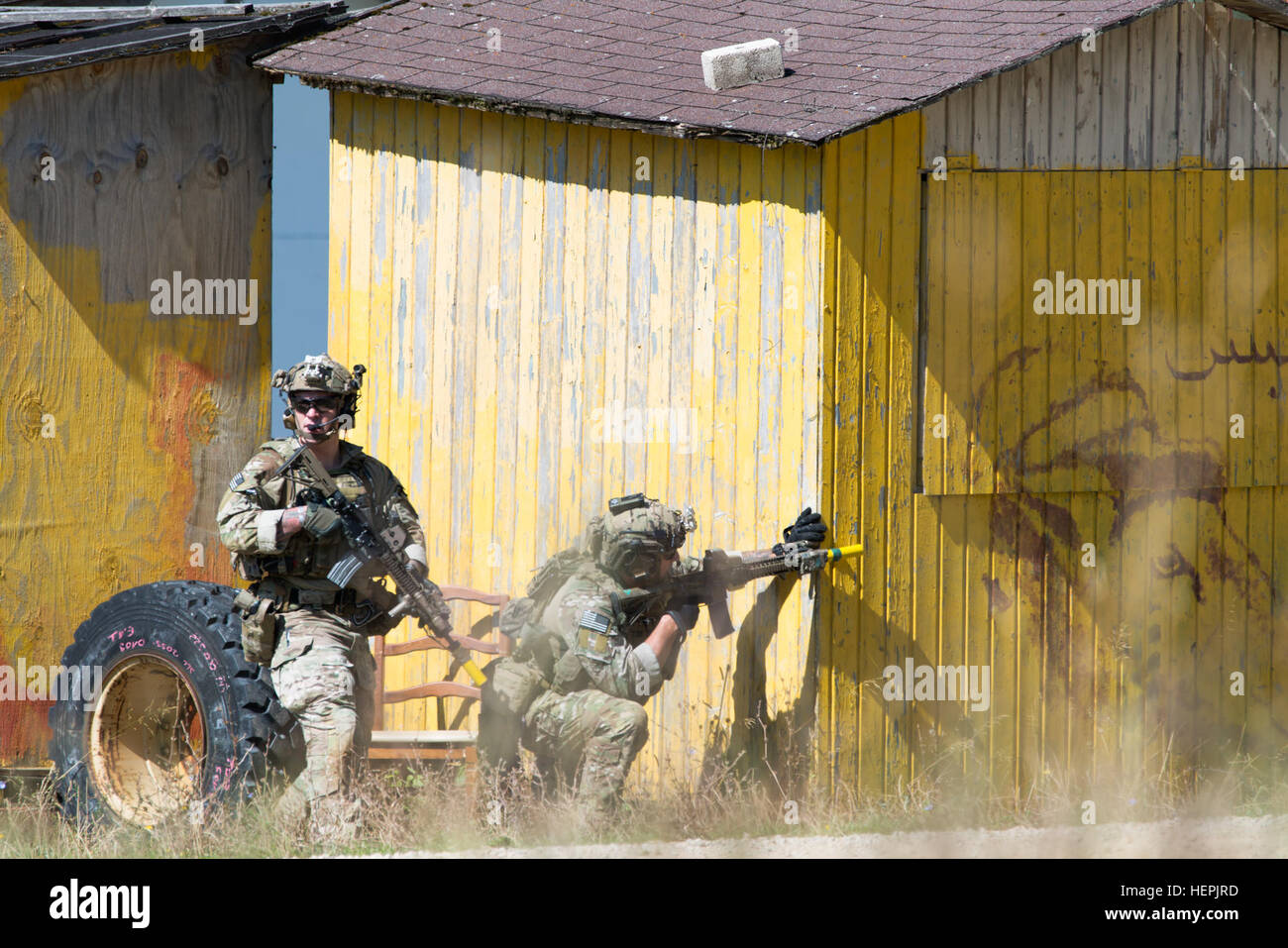 U.S. Army Rangers, assigned to 75th Ranger Regiment 1st Battalion ...