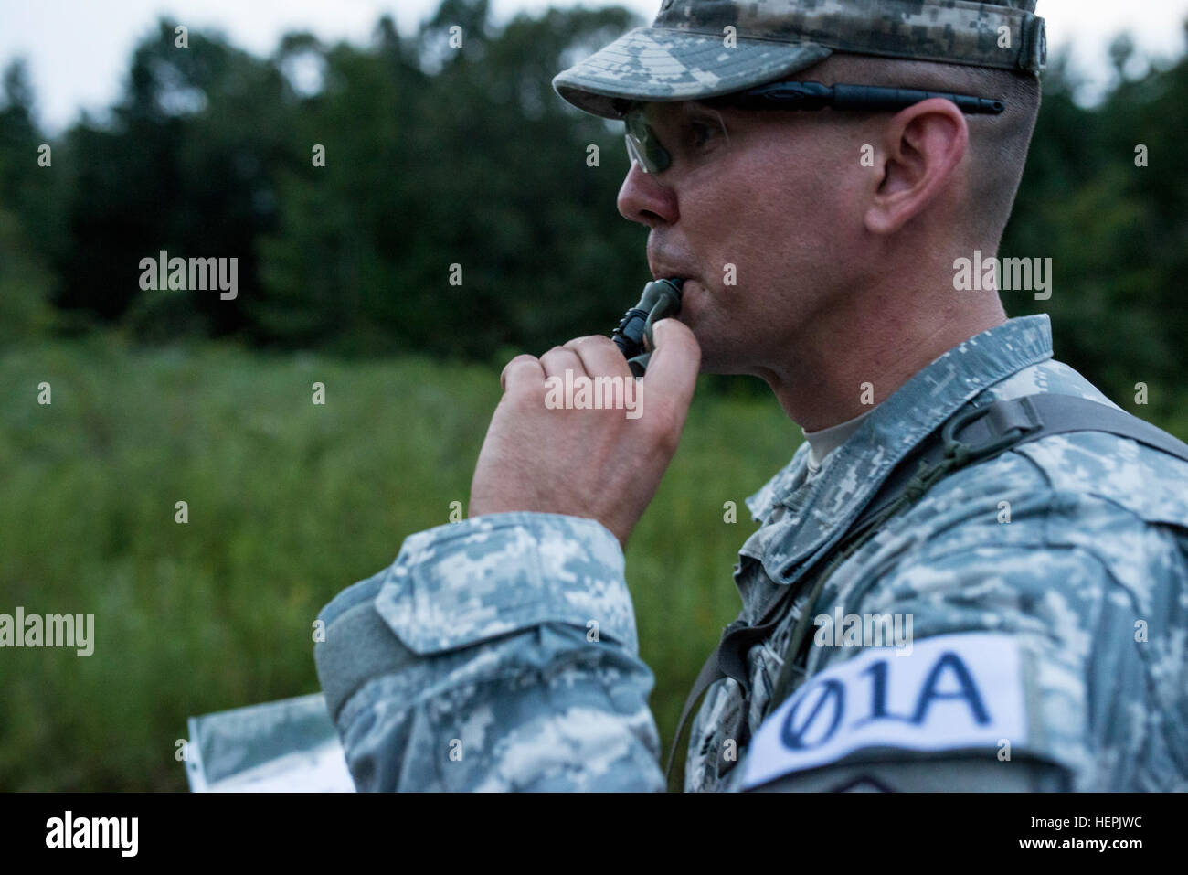 Sgt. Brett Carpenter, U.S. Army Reserve combat engineers with the 374th ...