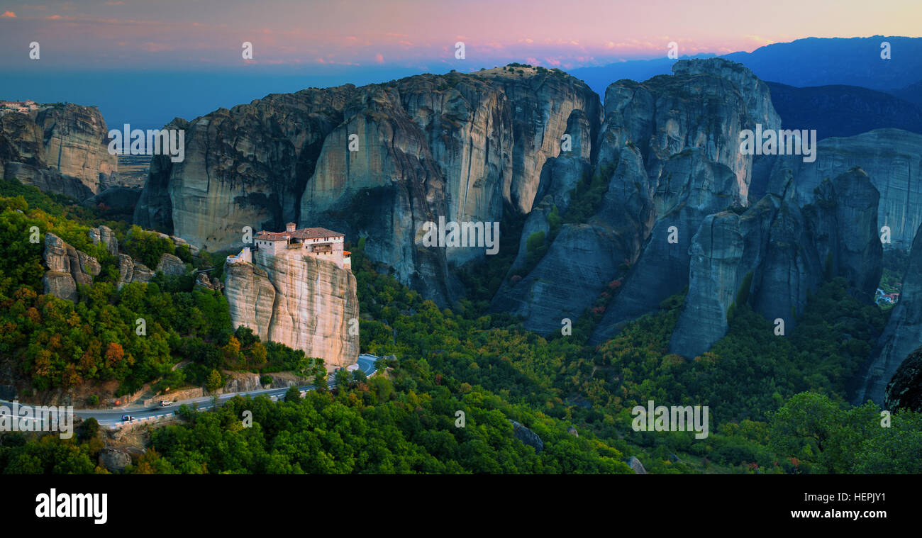 Meteora, Kalambaka Greece Stock Photo - Alamy