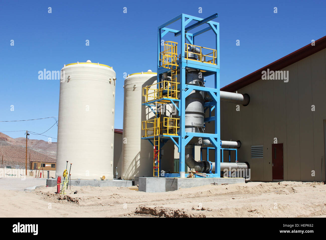 A new six million gallon per day water treatment plant at Fort Irwin ...