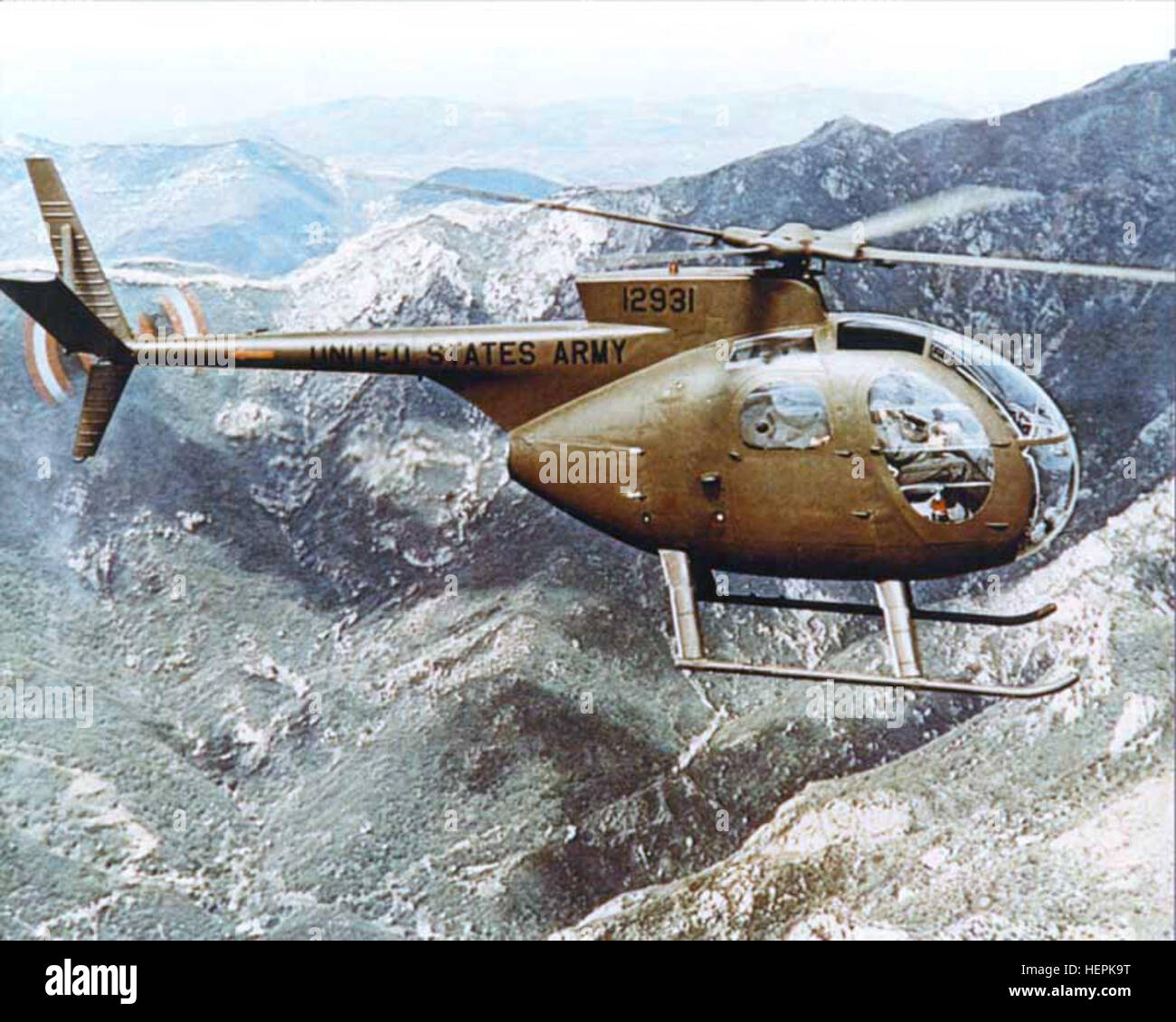 US Army OH-6A Cayuse Stock Photo - Alamy