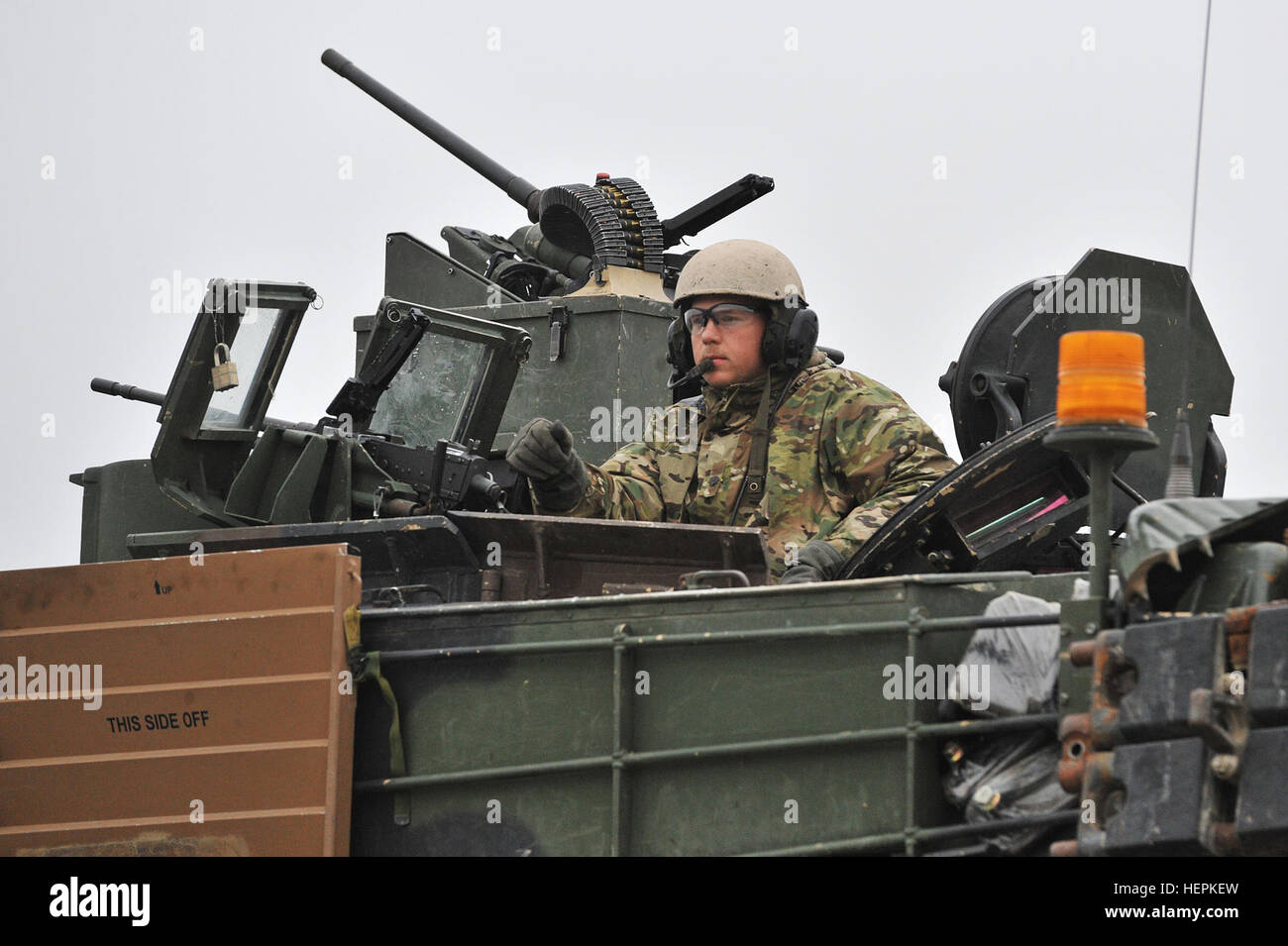 U.S. Soldiers, assigned to the 1st Battalion, 64th Armor Regiment, 1st ...