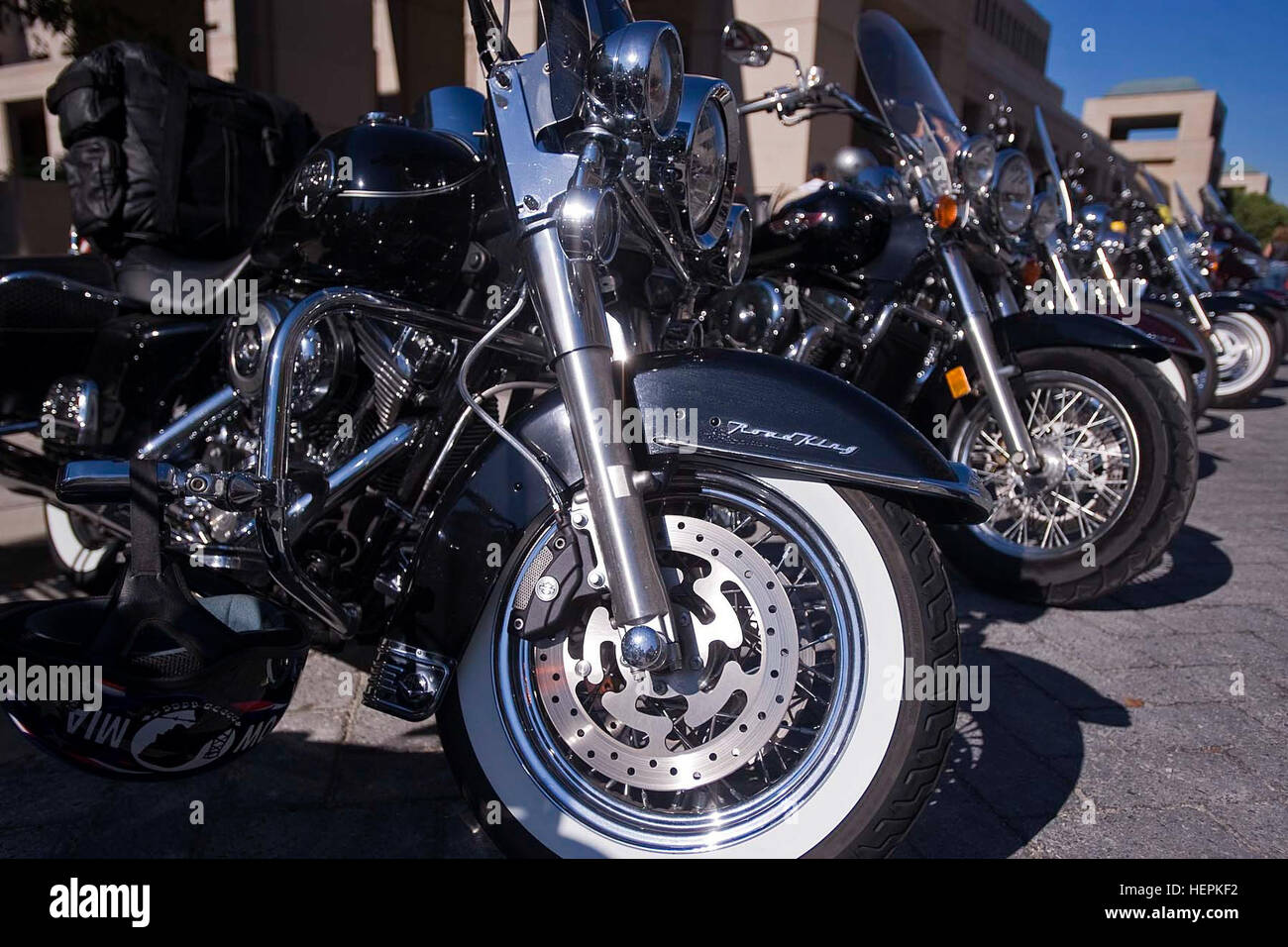 A convoy of hundreds of motorcycles ride from Indiana State Capitol to ...
