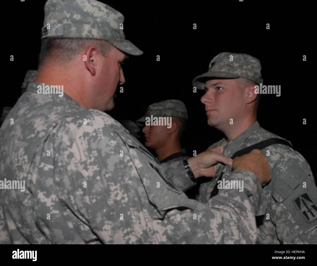 Soldiers assigned to Team Delta, 1-293rd Infantry Regiment receive ...