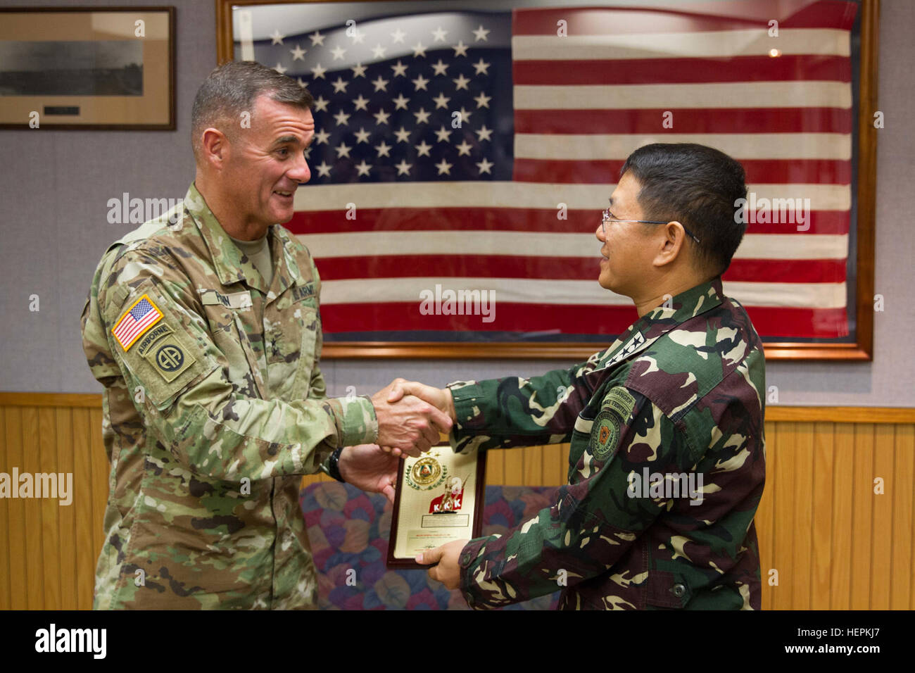 Maj. Gen. Charles Flynn, commanding general, 25th Infantry Division ...