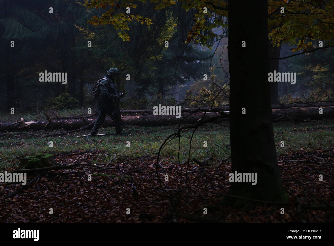 A Bulgarian soldier assigned to the 2nd Company, 3rd Mechanized ...