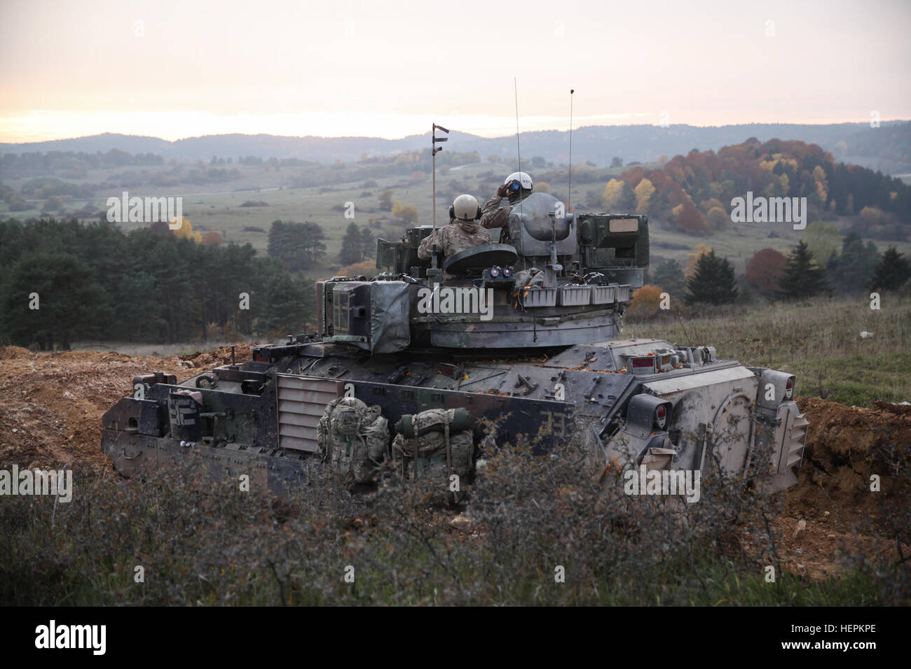 U.S. Soldiers of Alpha Company, 1st Battalion, 64th Armor Regiment ...