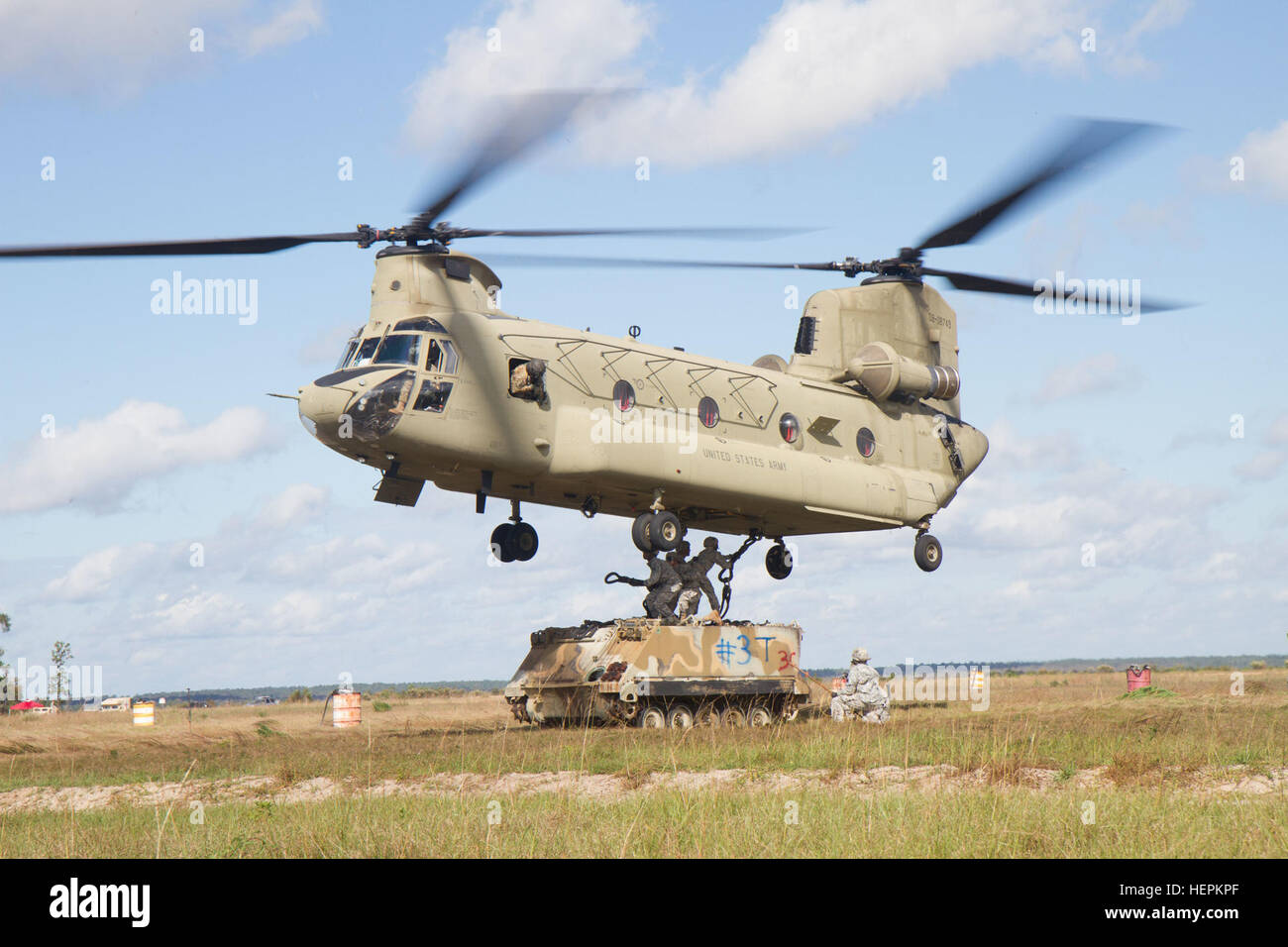 A CH-47 Chinook from 2nd Battalion, 3rd Aviation Regiment, 3rd Combat ...