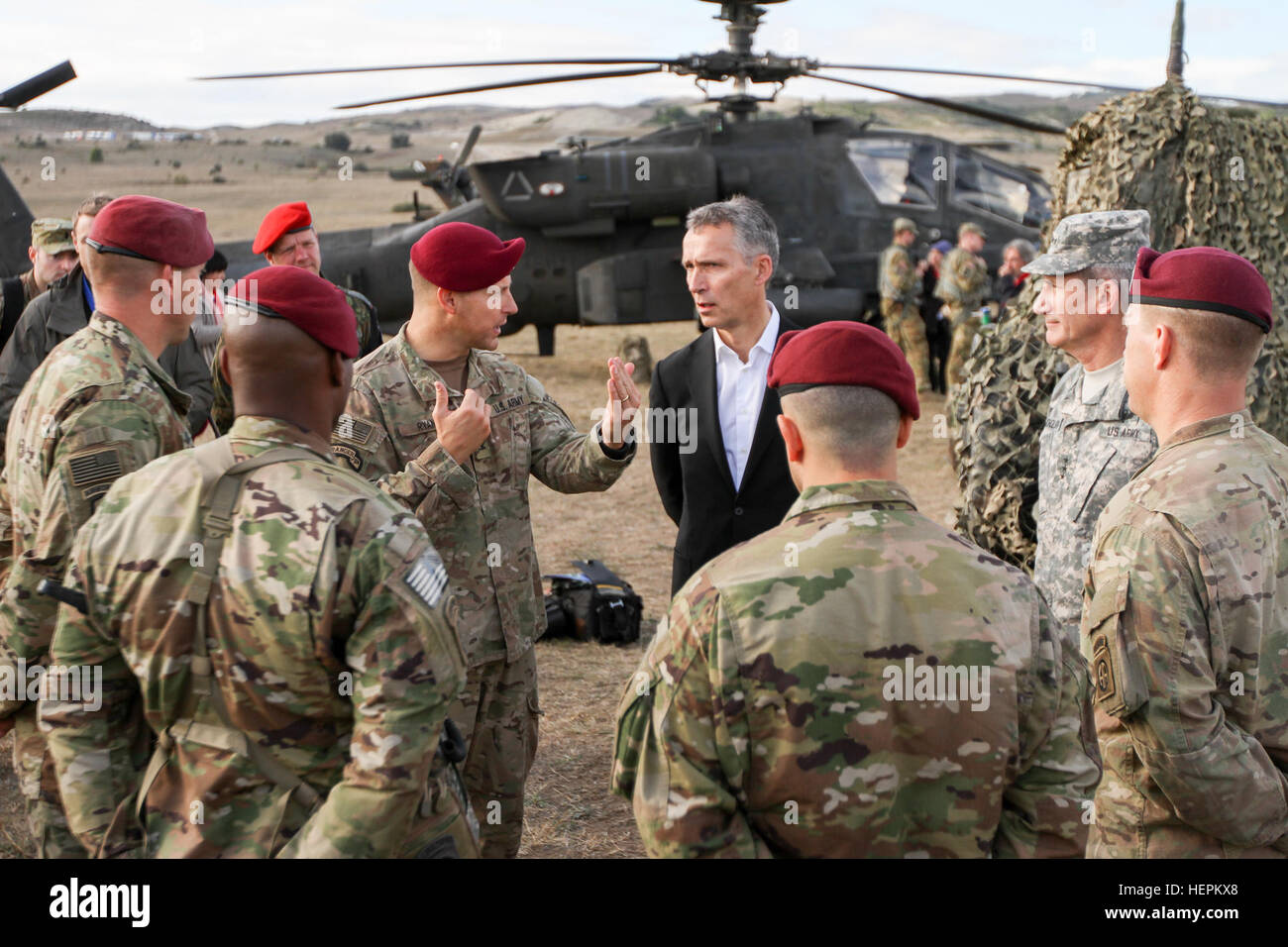 U.S. Army Col. Joseph Ryan, commander of the 2nd Brigade Combat Team ...