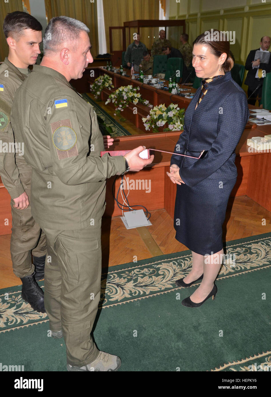 Lt. Gen. Mykola Balan, acting commander of the Ukrainian’s national ...
